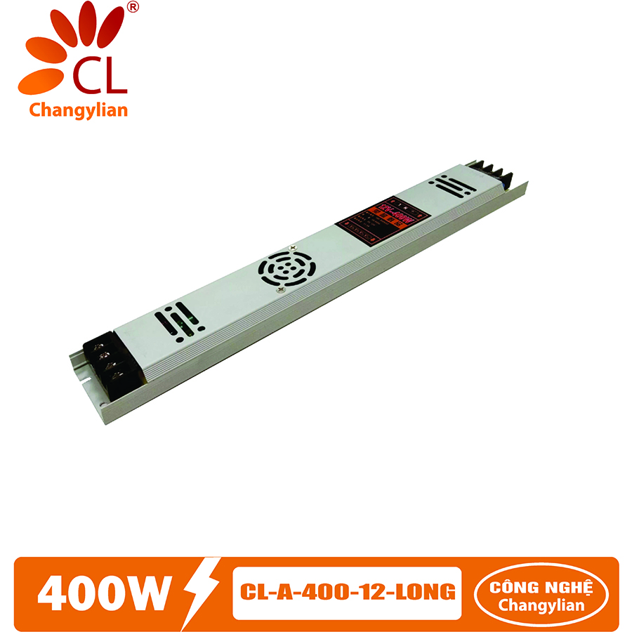 Nguồn Led 12V/34A Dài Clpower - CLPower - Đại lý nguồn LED CL chính hãng